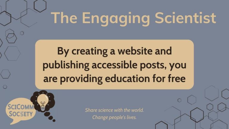 Why a Science Blog is a Great Way to Share Your Research Widely ...