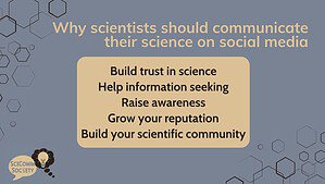 Why embrace social media for science communication - SciComm Society