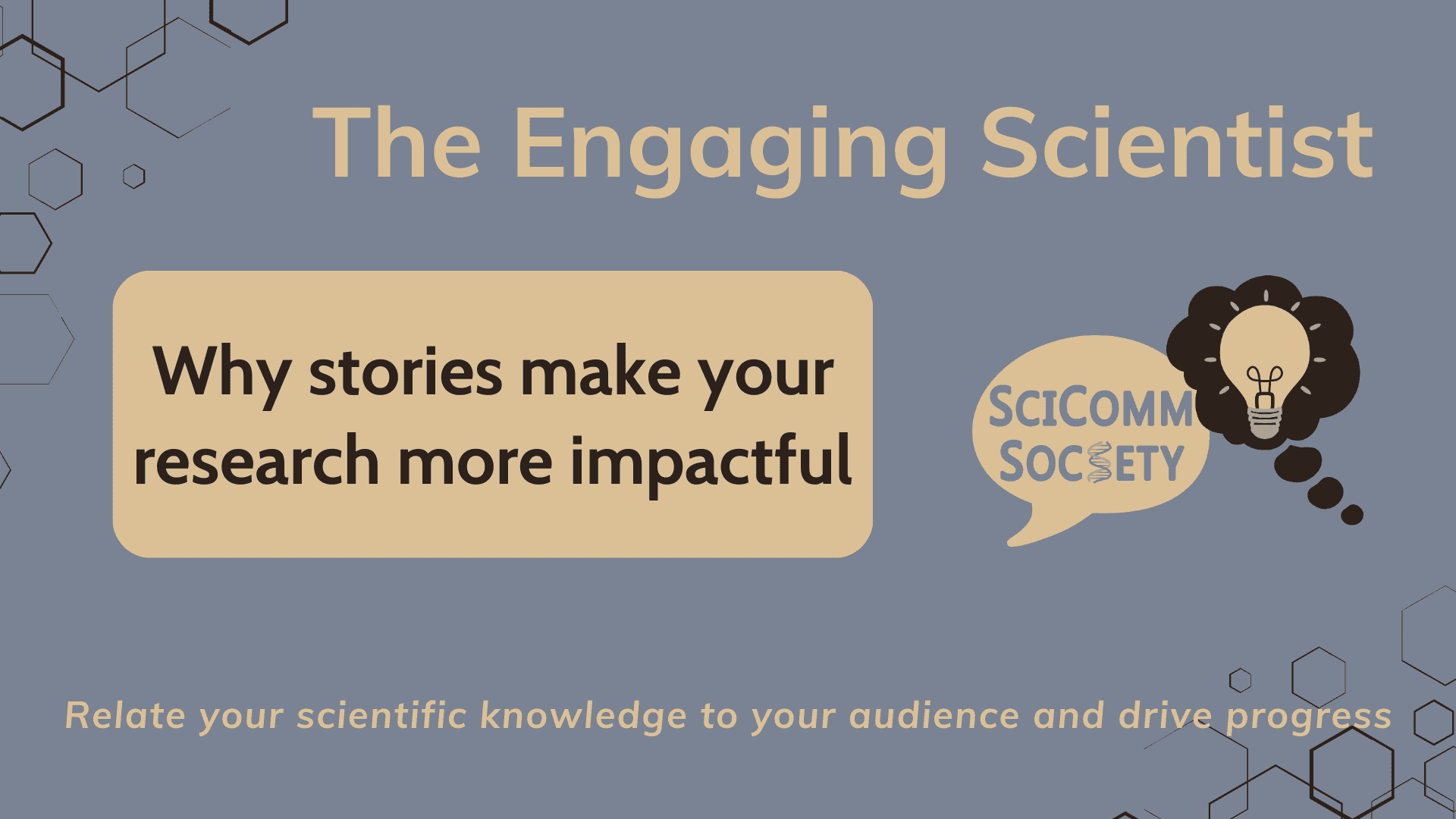 Why stories make your research more impactful - SciComm Society